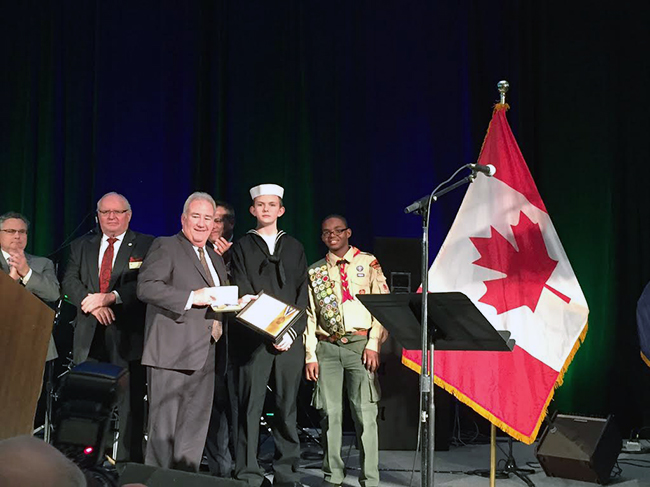 First Chicago-area George Meany award given to UA President William ...