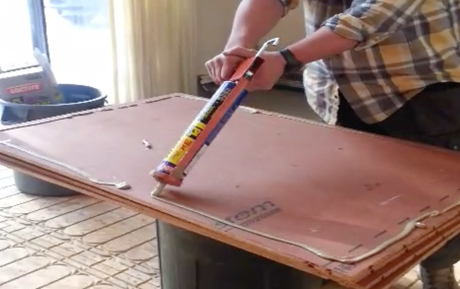 Attaching Uni-Panels to a concrete slab | Contractor