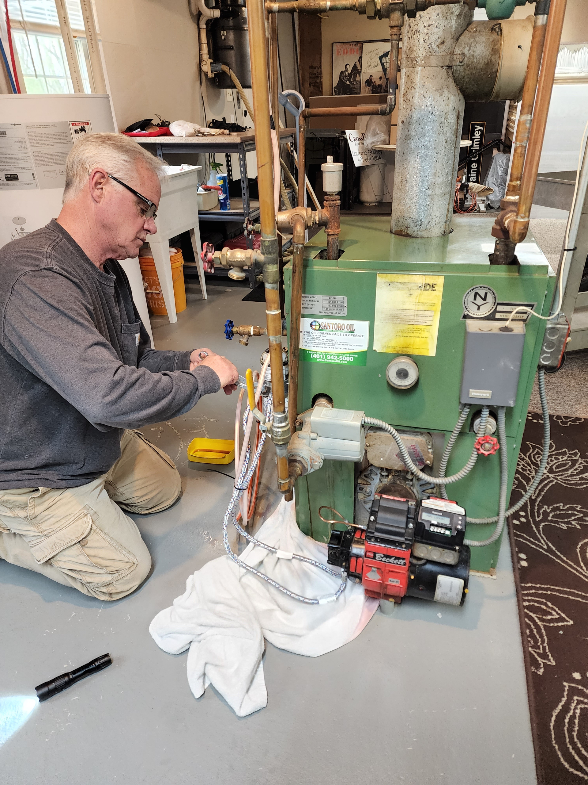 Installing An Oil Filled Baseboard Heating System