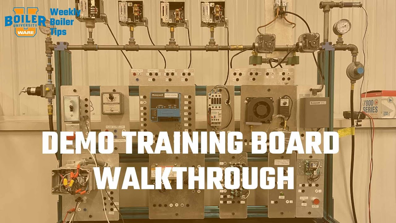 Boiler Training using WARE'S Demo Training Board | Contractor