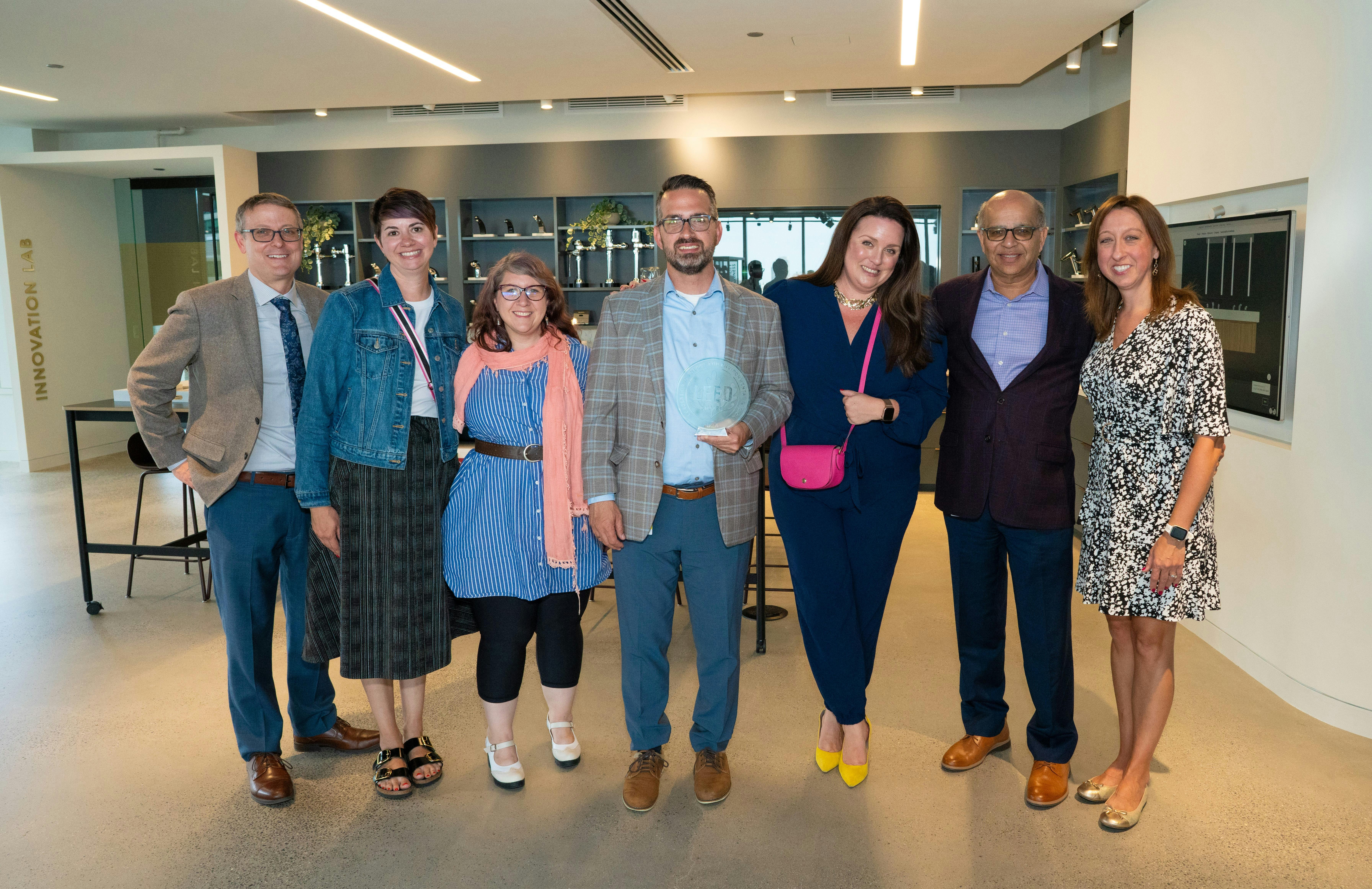 Sloan Receives US Green Building Council LEED Silver Plaque Honoring ...